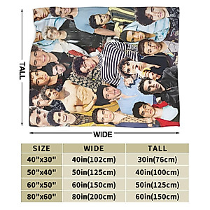 Blanket Cameron Boyce Soft and Comfortable Wool Fleece Throw Blankets for Sofa Office car Camping Yoga Travel Home Decoration Cozy Plush Beach Blanket Gift 80"x60"