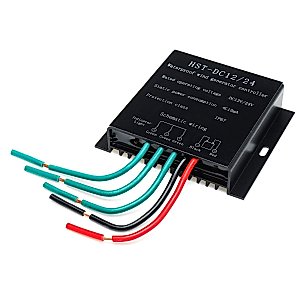 12000W Wind Turbine Charge Controller 12V 24V 48V, MPPT Charger Controller IP67 Waterproof DC MPPT Charge Controller for DC Wind Turbines(Black) ,48v