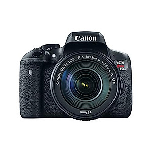 Canon T6i EOS Rebel DSLR Camera with EF-S 18-135mm f/3.5-5.6 is STM Lens + 16 GB Sunshine Basic Bundle