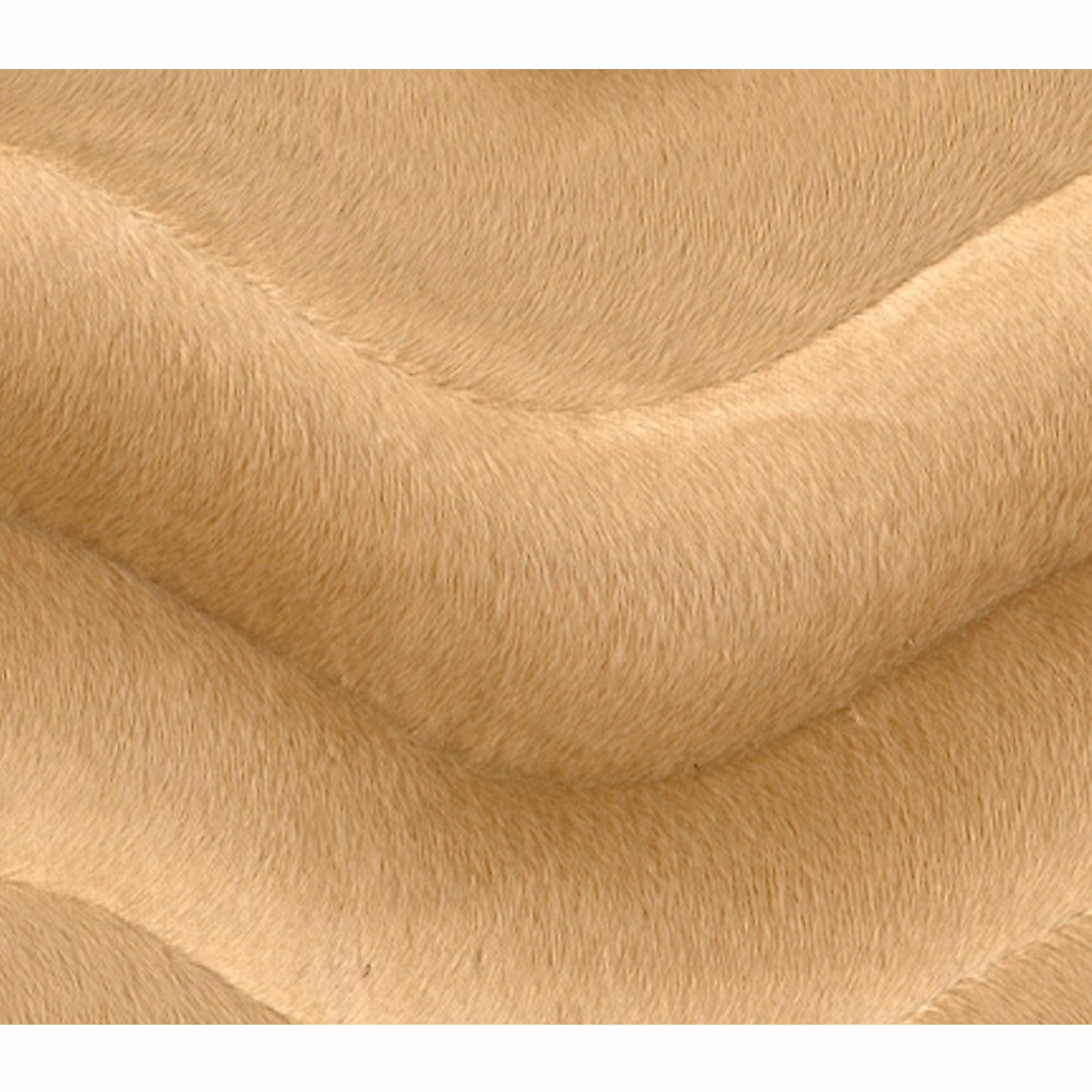Velboa Fabric Faux Fake Wave Fur Camel / 60" Wide/Sold by The Yard