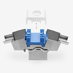 kwmobile Keystone Module Jacks - 24 Piece CAT-8 Shielded Keystone Jack RJ45 Cat 8 Ethernet Module 40 Gbit with Shielded Metal Housing