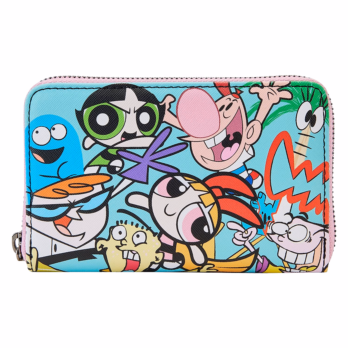 Loungefly Cartoon Network Retro Collage Zip Around Wallet