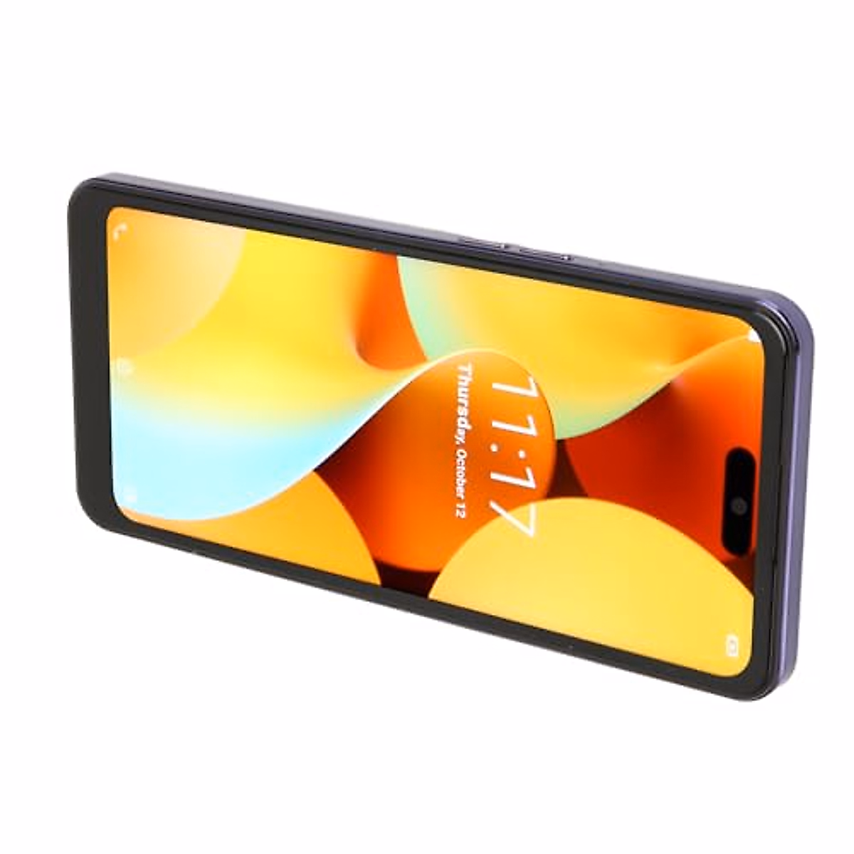 Dilwe Cell Phone 6.53 Inch, 2520x3200 HD, 8GB+64GB, 8MP Front 24MP Rear Camera Unlocked Cell Phone, Dual SIM Ultra Slim Smartphone for Android 12 (Purplecolor)