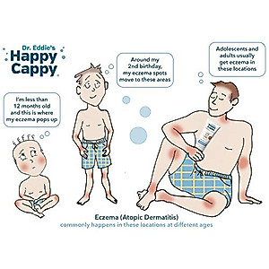 Happy Cappy Shampoo Bundle | Manage Cradle Cap, Seborrheic Dermatitis, Dandruff, and Dry, Itchy, Sensitive Eczema Prone Skin for All Ages…