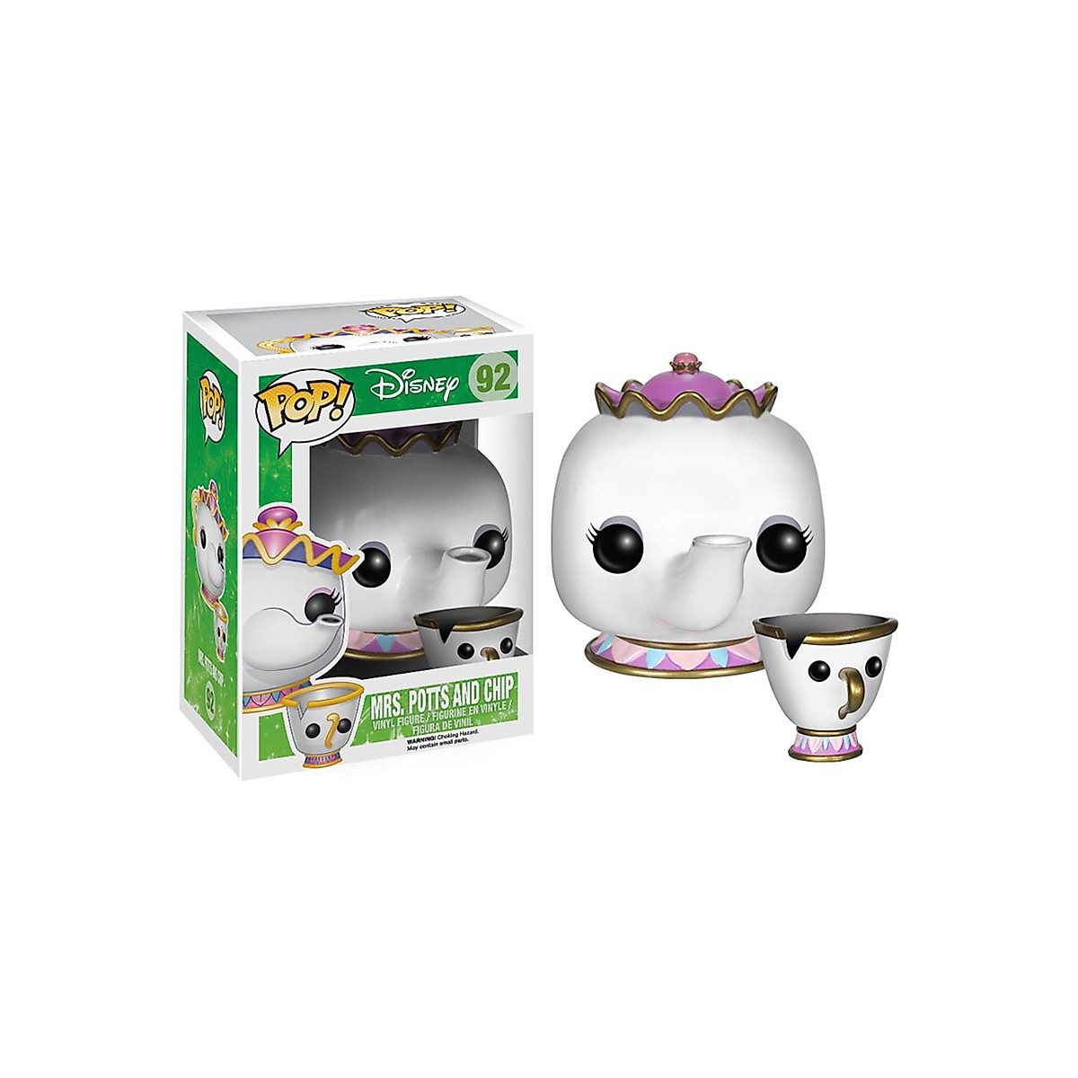 Funko POP Disney: Mrs. Potts and Chip Action Figure