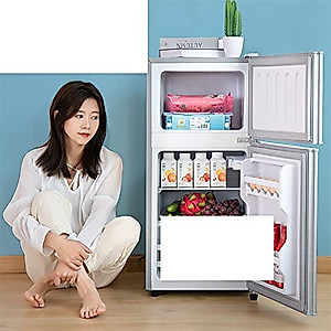 HESNDxbx Mini Fridge Home Mini Refrigerator Portable 25 to 50L Food Drink Freezer Cooler Outdoor Picnic Food Cooling Fridge