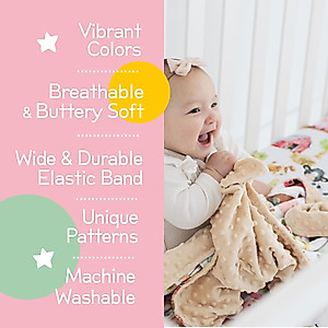 Honey Lemonade - Buttery Soft Rayon Baby Crib Sheets Girl and Boy - Infant Shower Gift - Standard Crib Sheets - Fitted & Breathable Crib Mattress Sheet - Toddler Sheet (Farm Animals)