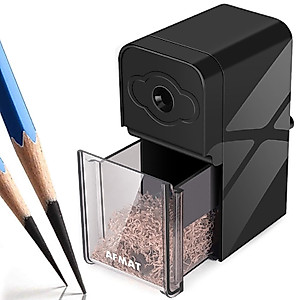 AFMAT Long Point Pencil Sharpener, Art Pencil Sharpeners, Charcoal Pencil Sharpener for Artists, Drawing Pencil Sharpener Manual for Art Pencils/Drawing/Sketching Pencils(φ6-8.2mm), Adjustable Points