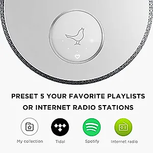 Libratone ZIPP Portable WiFi + Bluetooth Wireless Speaker - Compatible with Alexa (Victory Red)