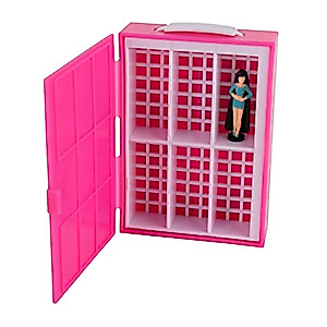 World's Smallest Barbie Fashion Case, Miniature, Includes 1 case and 2 Micro Figures, Styles Selected at Random