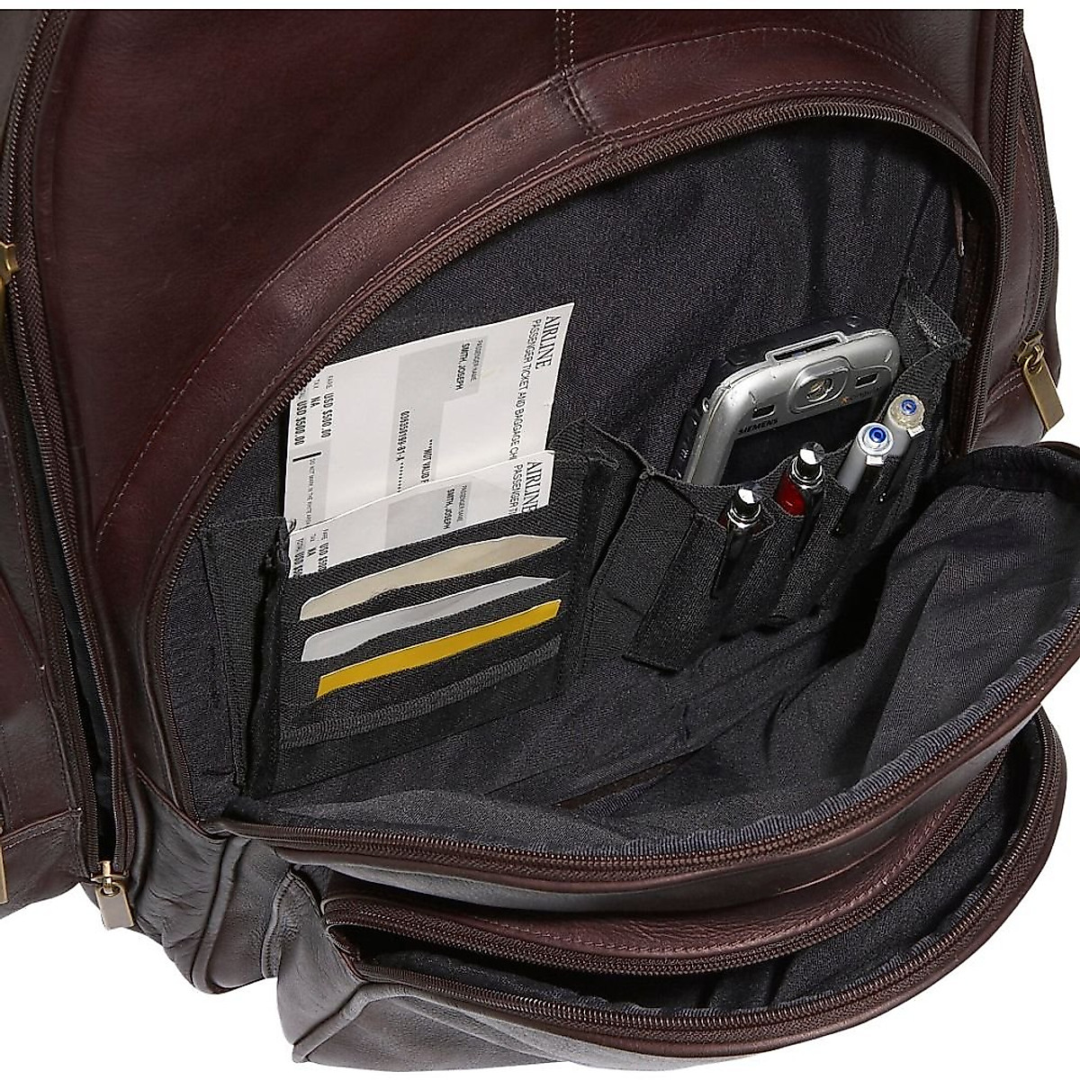 David King & Co. Backpack On Wheels, Tan, One Size