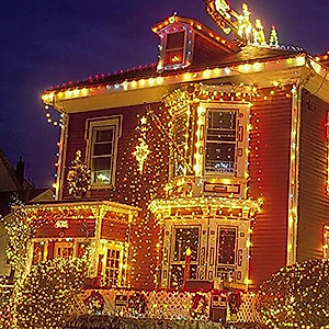 JLTX Solar Garden Lights,LED Solar String Lights, Solar Fairy Lights with 8 Modes, Waterproof Solar Lights Outdoor for Tree, Garden, Home, Wedding, Party