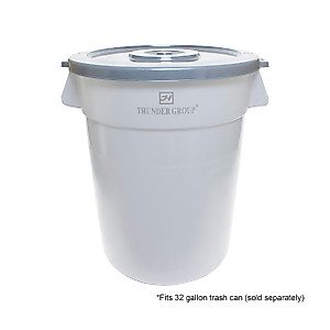 TigerChef Lid for 32-Gallon, Grey, PLTC032G [Kitchen]