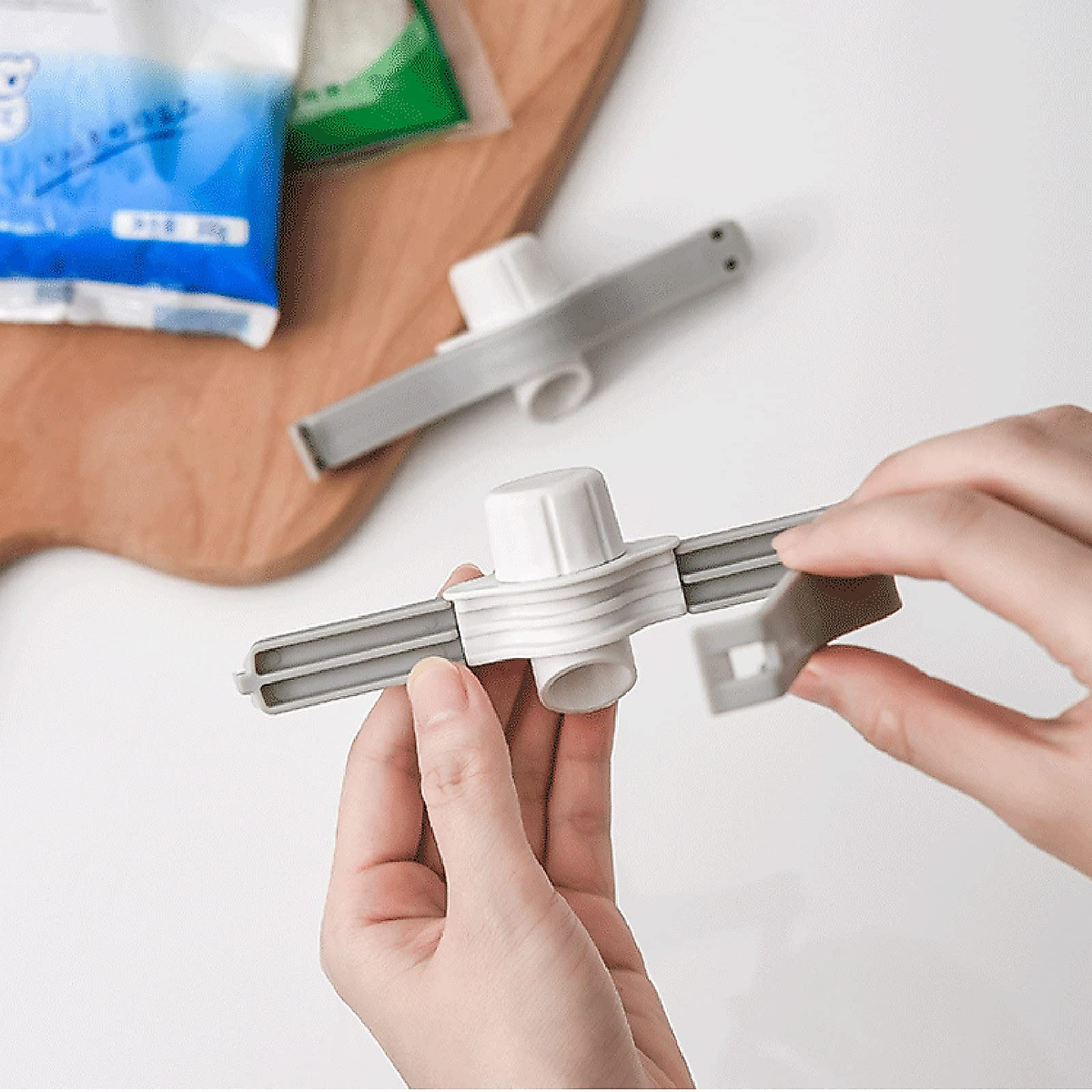 Food Storage Container Set 2PC Sealing Clip Food Sealing Clip Freshness And Bag Sealing Clip Meal Prep Organizer