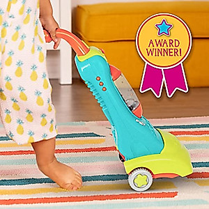 Battat- Toy Vacuum Cleaner – Lights & Sounds Play Vacuum – Musical Vacuum Toy With 2 Songs- Pretend Play Chores & Activities- Clean n' Sing Vacuum- 2 Years +