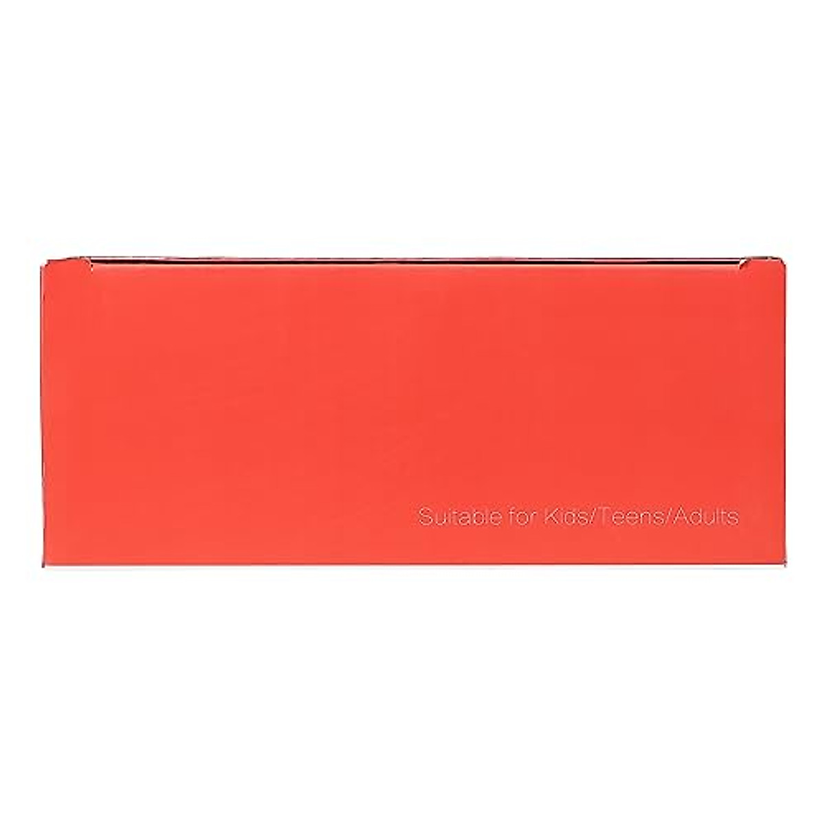 rockpapa Comfort Kids Headphones for School, Lightweight Childrens Boys Girls Teens Over-Ear Headphones Wired 3.5mm for CD DVD Player Tablet Phone Travel Black/Red