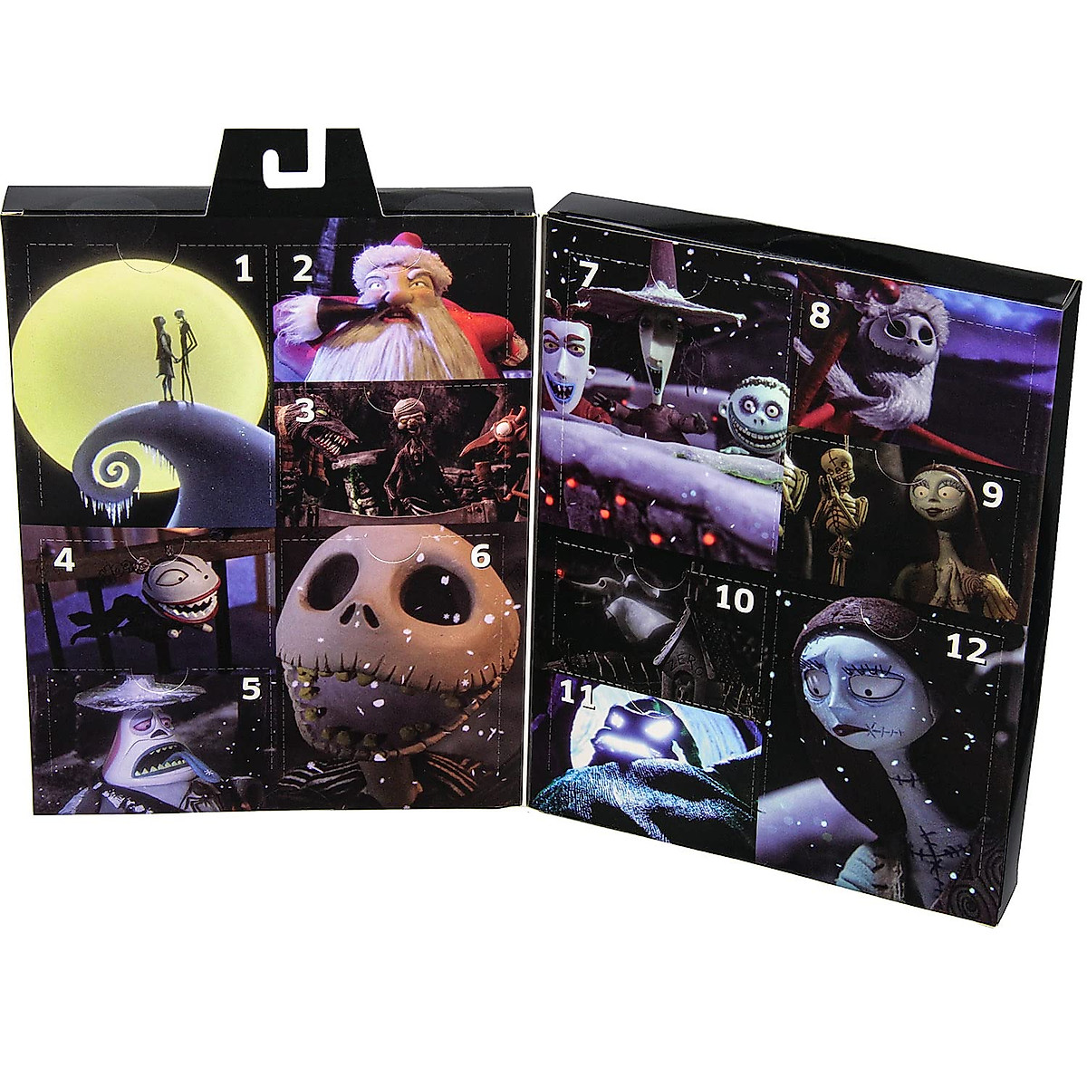Disney Nightmare Before Christmas 12 Days of Socks Ankle and Crew Character Designs 12 Pair Socks Box Set