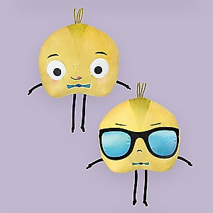 MerryMakers The Cool Bean Book Character Plush, Yellow
