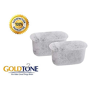 GOLDTONE Activated Carbon Water Filters fits BRAUN Coffee Makers and Brewers Replacement for your BRAUN Charcoal Water Filter (12 Pack)