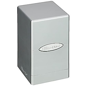 Ultra Pro Deck Box Satin Tower: Metallic Silver