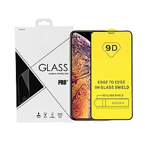 Glass Screen Protector Compatible Premium 9D for iPhone 12 Mini 5.4" [HD Clear][Anti-Scratch] Full-Screen Coverage Tempered Screen Premium