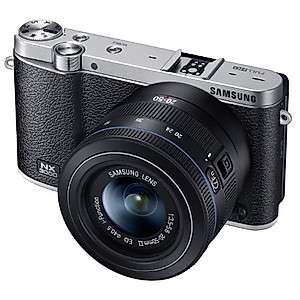 Samsung EV-NX3000BEIUS Wireless Smart 20.3MP Compact System Camera with 3-Inch LCD and 20-50mm Compact Zoom (Black)