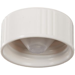 Kimble 74522-22400 Urea Caps for Scintillation Vial, White, Polyethylene Cone-Shaped Liner, 22-400 GPI Thread Finish (Case of 1000)