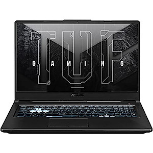 ASUS TUF F17 Gaming Laptop 17.3" FHD IPS 144Hz Anti-Glare 11th Gen Intel 6-Core i5-11400H >i7-10870H 64GB RAM 1TB SSD GeForce RTX 3050 4GB Graphic Backlit Thunderbolt 4 Win11 Black + HDMI Cable