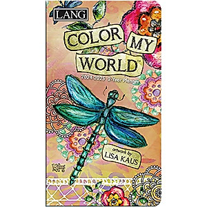 LANG Color My World 2024 Two Year Planner (24991071088)