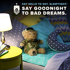 ZZZ Bears SGT Sleeptight Army Teddy Bear with Storybook and Sleep System