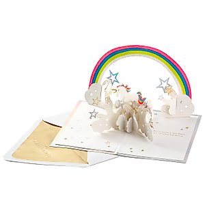 Hallmark Signature Paper Wonder Pop Up Birthday Card (Unicorn, You are Magical) (1299RZH1137)