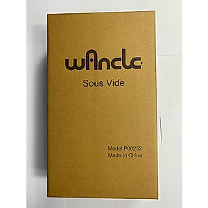 Sous Vide Cooker Immersion Circulator, Wancle sous vide machine 850W, Ultra-Quiet, 120V, Black