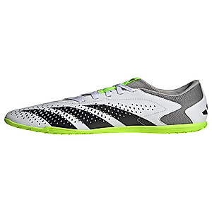 adidas Predator Accuracy.4 Indoor Footwear White/Core Black/Lucid Lemon Men's 11, Women's 12 Medium