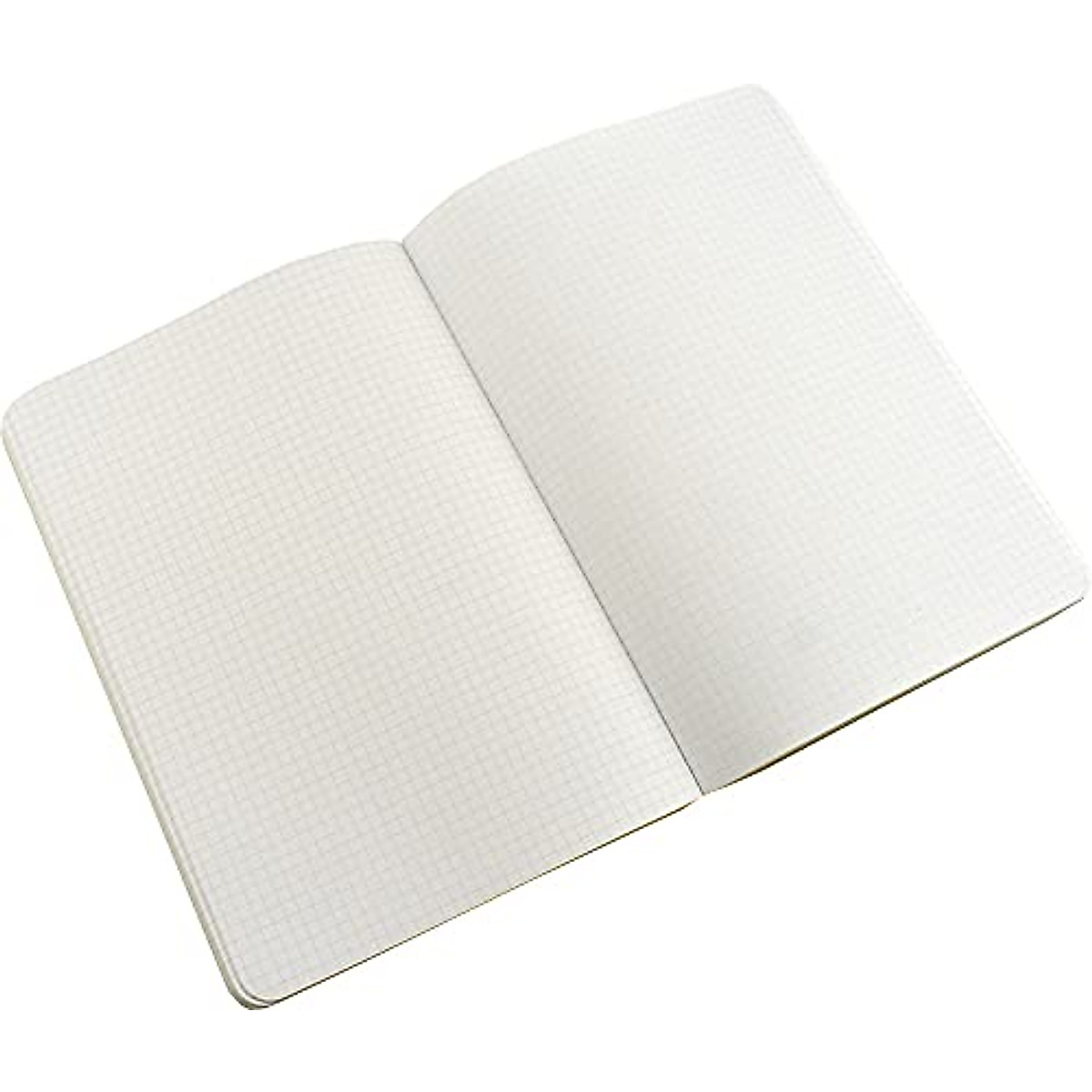 Zequenz Classic 360 Soft cover Notebook, Soft Bound Journal, Large, Black, 5.75" x 8.25", 200 sheets / 400 pages, Squared, Graph, Grid Pattern Premium Paper