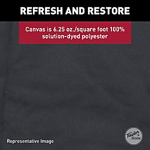 TAYLOR MADE PRODUCTS Manual Bimini Kit - 8'W x 10'L (Black)