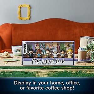 Little People Collector Friends TV Series Special Edition Figure Set for Adults & Fans, 6 Characters in a Display Gift Package