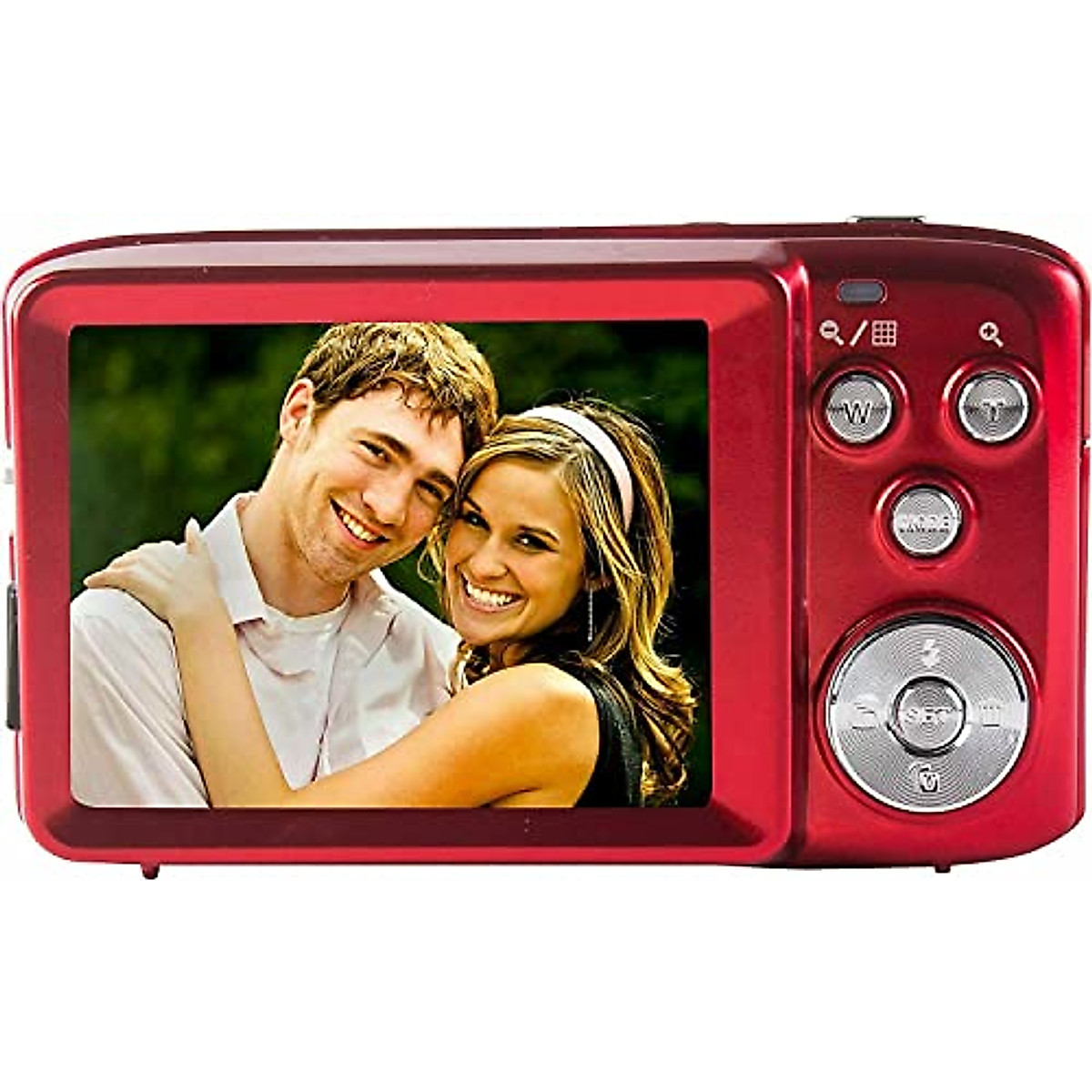 Vivitar ViviCam VXX128 20MP Digital Camera (Red)