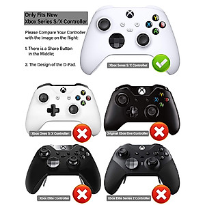 YoRHa Silicone Thickened Cover Skin Case for Xbox Series X/S Controller x 1(Camouflage Blue) with Thumb Grips x 10