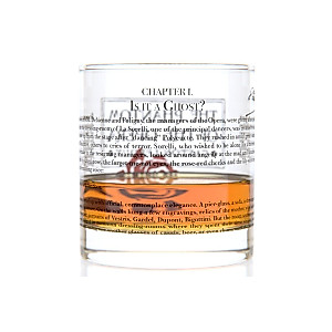 Well Told Classic Literature Rocks Glass - The Phantom of the Opera by Gaston Leroux - Old Fashioned Whiskey Glass Gift for Book Lovers (11 oz)