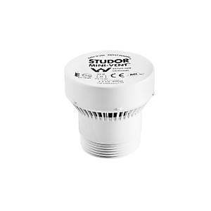 Studor 20301 Mini-Vent with PVC Adapter 1 1/2-Inch or 2-Inch Connection