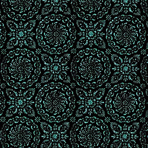 VZWraps Medallions Reusable Fabric Gift Bag for Wedding, Bridal Shower or Birthday (Teal, Large 20 Inches Wide by 27 Inches High)