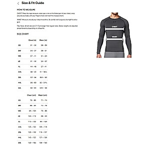 Under Armour Men's Armour HeatGear Compression Long-Sleeve T-Shirt , Black (001)/White, Medium