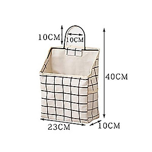 AKIWOS Hanging Storage Baskets, Wall-Mounted Metal Wire Basket Organizer for Entryway, Hallway, Bedroom, Bathroom, Laundry Room