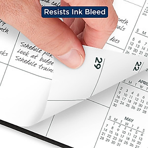 AT-A-GLANCE 2024 Monthly Planner, 7" x 8-3/4", Medium, Large Print, Black (70LP090524)