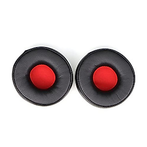 Move Ear Pads Cushion, MOLGRIA Replacement Earpads for Jabra Mobr Wireless Stereo Headphones.(Red Lining)