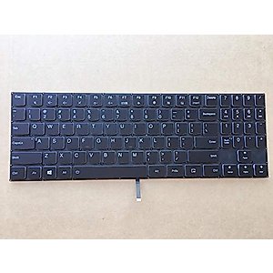 Original New for Lenovo Legion Y540 15.6" 17.3" US Black Backlit Gaming Laptop Keyboard White Word