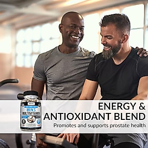 Kaya Naturals Multivitamin for Men - Men's Prostate Multivitamin - Multi Mineral Daily Supplement - Pills for Men - Supports Healthy Prostate - Vitaminas para Hombres - 60 Veggie Capsules