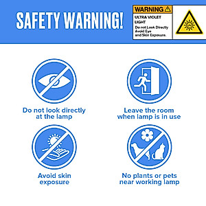 Germicidal UV Sanitizer Light Bulb 25 W 254nm Ozone Free