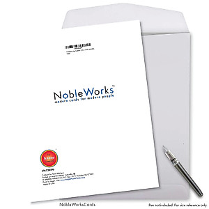 NobleWorks - Big Funny Birthday Greeting Card 8.5 x 11 Inch with Envelope (1 Pack) Large Jumbo Bday Puppy Dog Customer J3672BDG