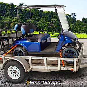 CARGOSMART 10' 1500lb CarbonX Ratchet Tie Downs 2 Pk